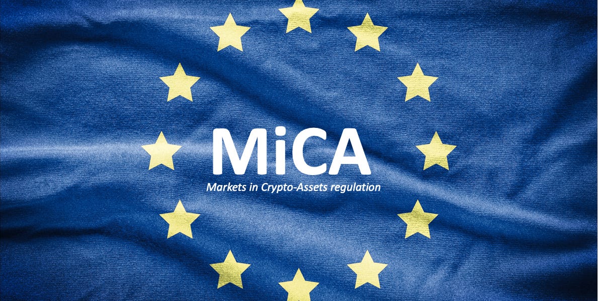 MiCA Regulatory Roll-out Begins - by GreySpark Partners