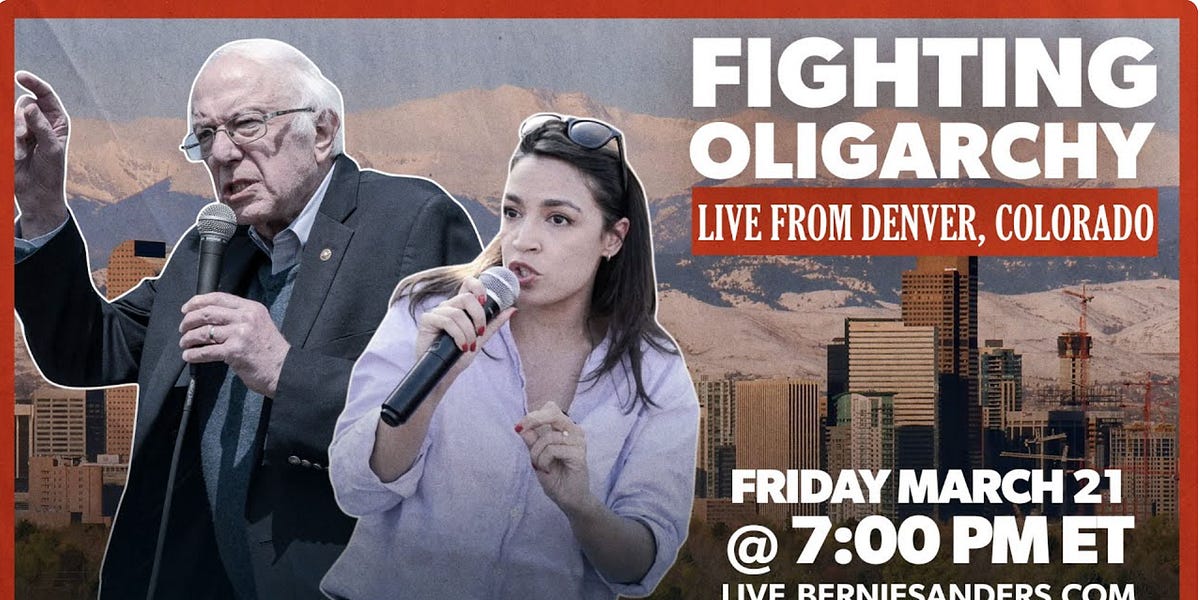 Let's Watch Bernie And AOC Fight The Power!