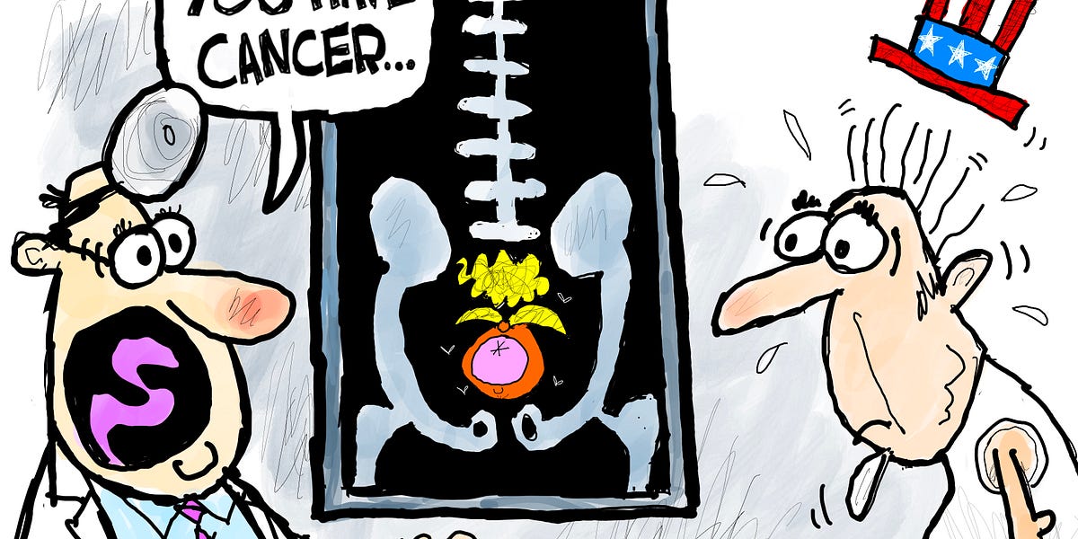 American Cancer - by Clay Jones - Claytoonz