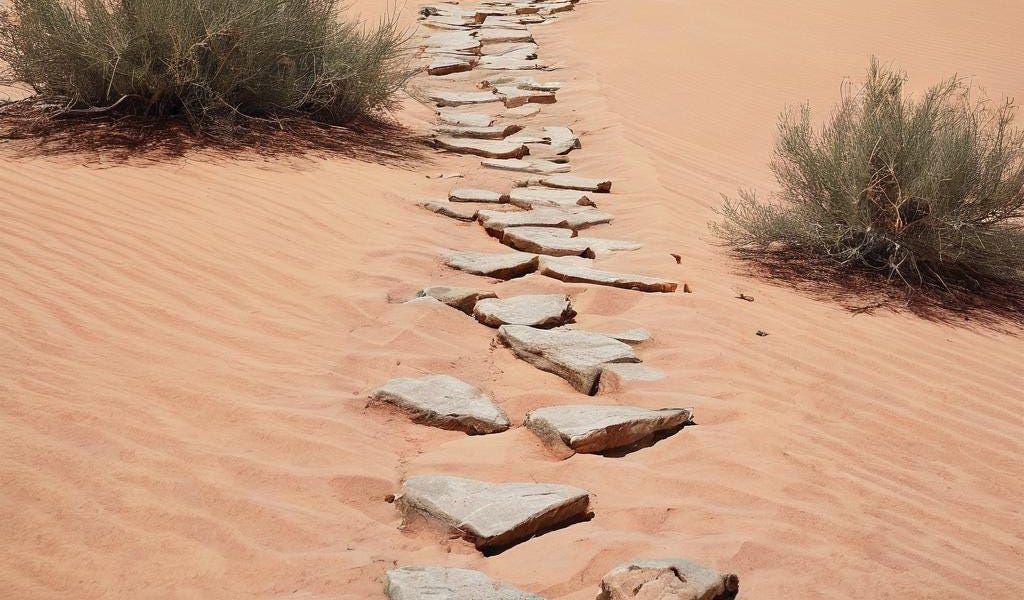 Directions for crossing the Desert - Bamidbar (Numbers 1:1 - 4:20)