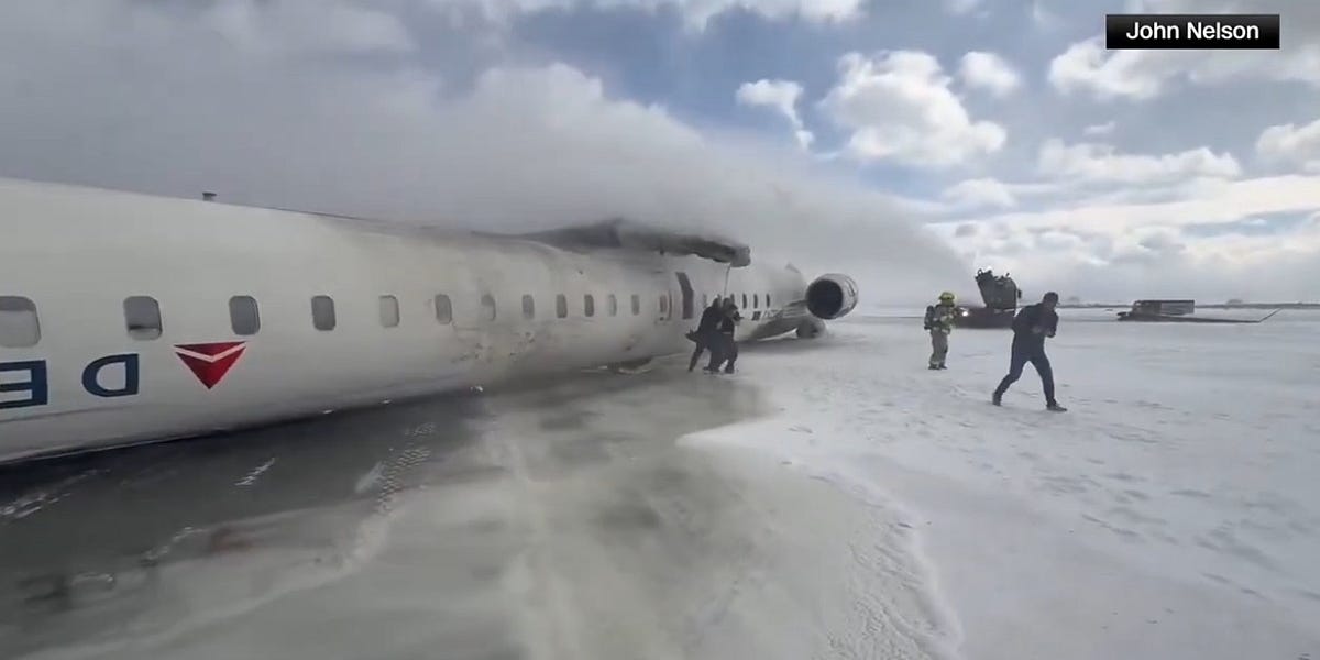 Why Do Planes Fall Down From The Sky Every Time Trump Walks By?