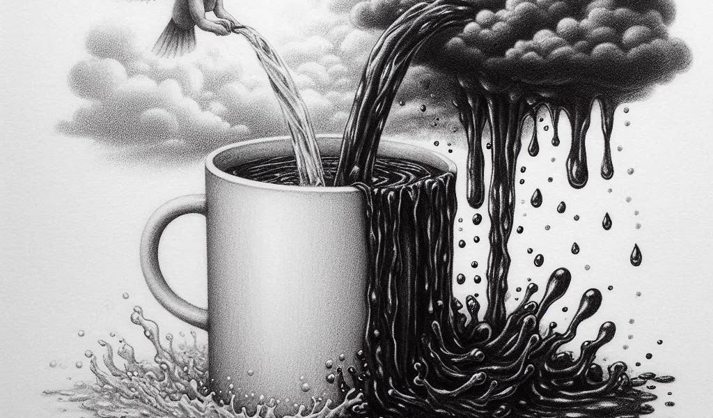 What is Your Cup Running Over With?” - by Brandon Reedy