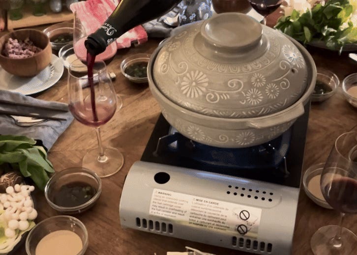 How to Host a Shabu Shabu Japanese Hot Pot Dinner Party
