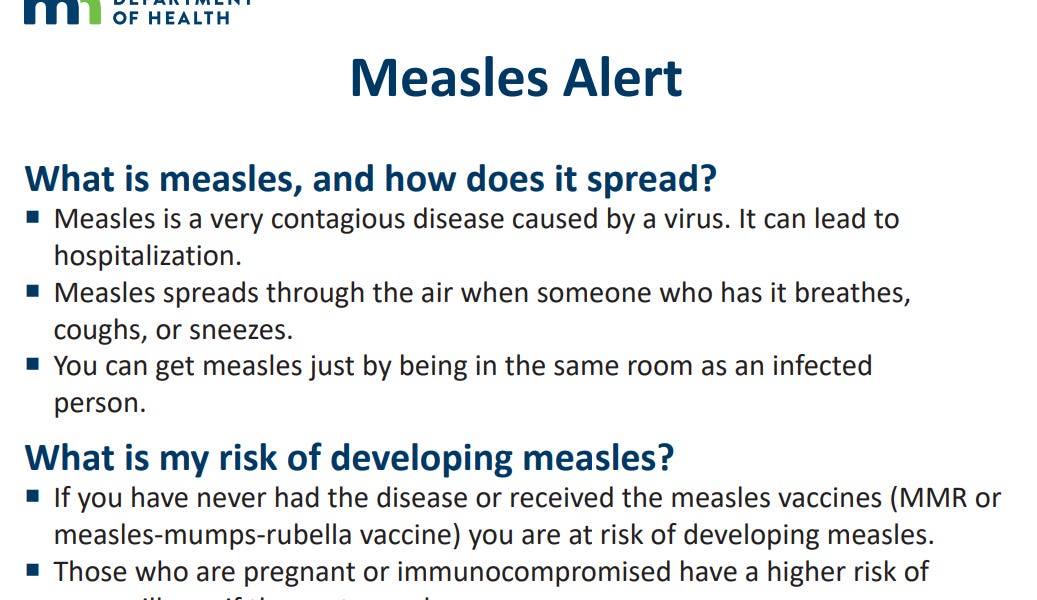 Minnesota: Measles outbreak officially ended, Pertussis cases top 2,000
