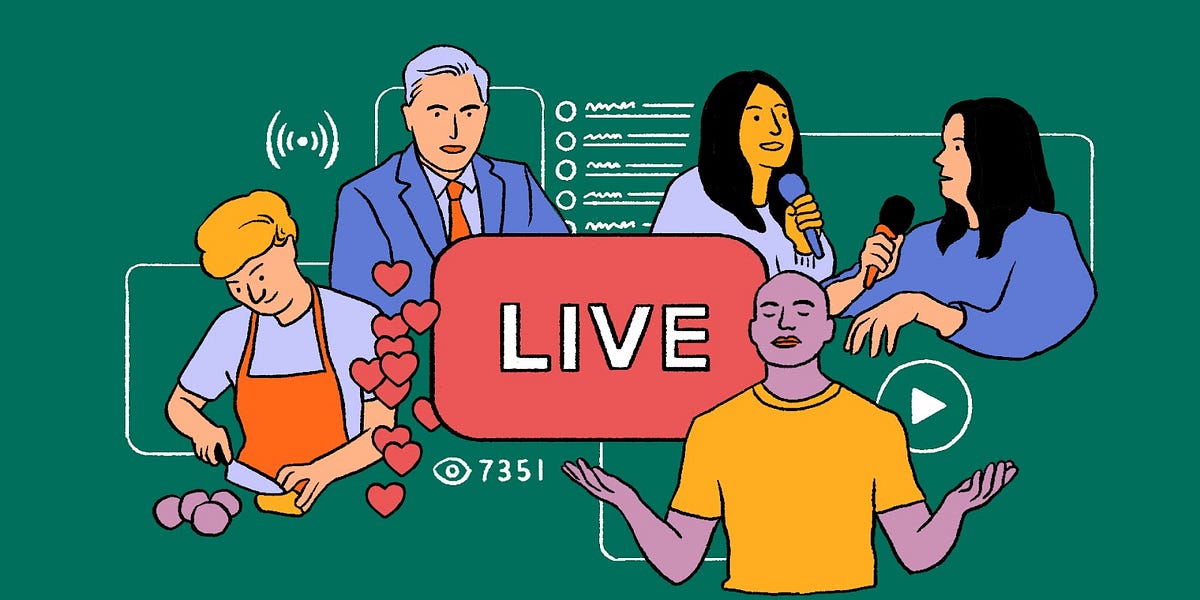 Launch your own live video show on Substack