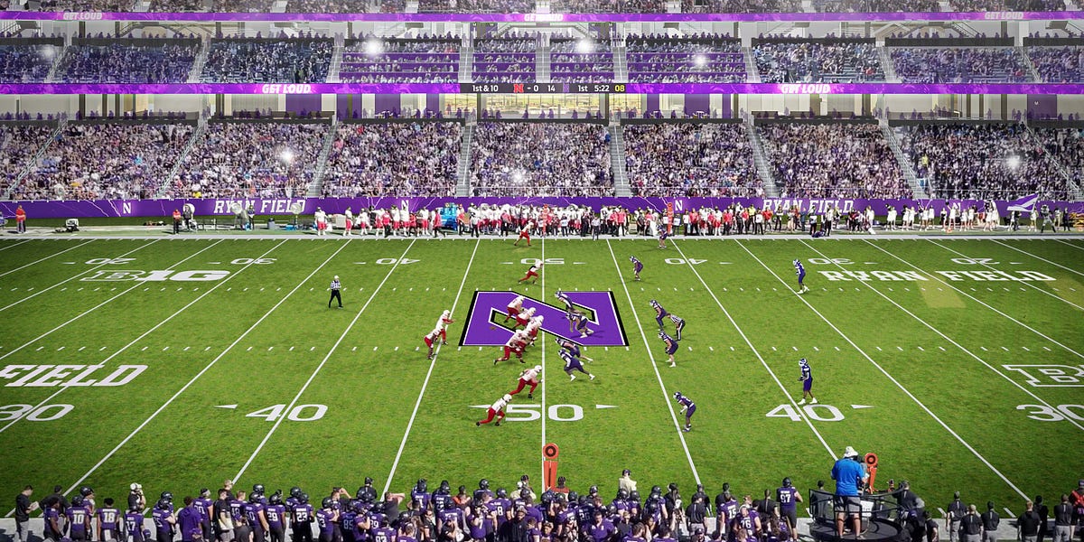 First Look: Northwestern unveils new Ryan Field renderings