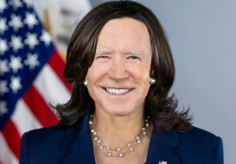 I Won’t Pretend That Maybe Biden WAS the First Black Female President