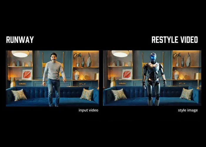 Runway Unveils Restyle - AI Vibe