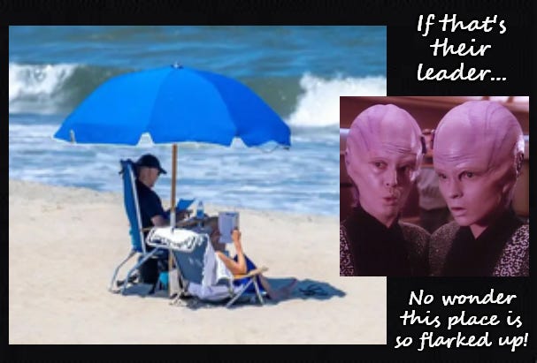 Said One Alien: "Take Me to Your Leader." - by Jack Flash