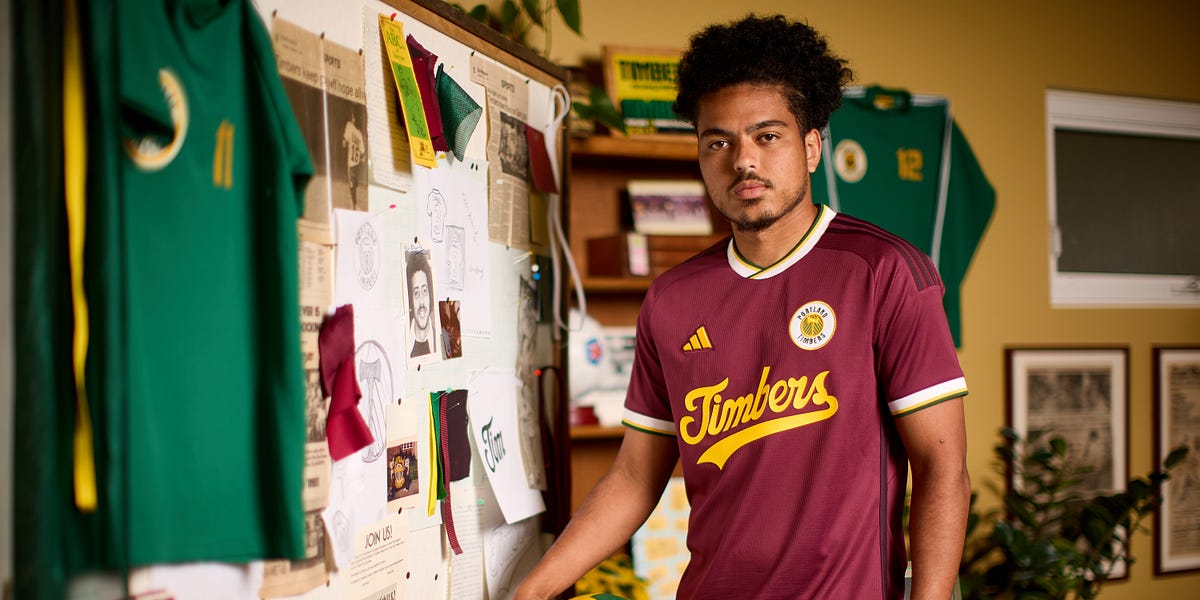 Portland Timbers release Clive Charles inspired crimson third kit