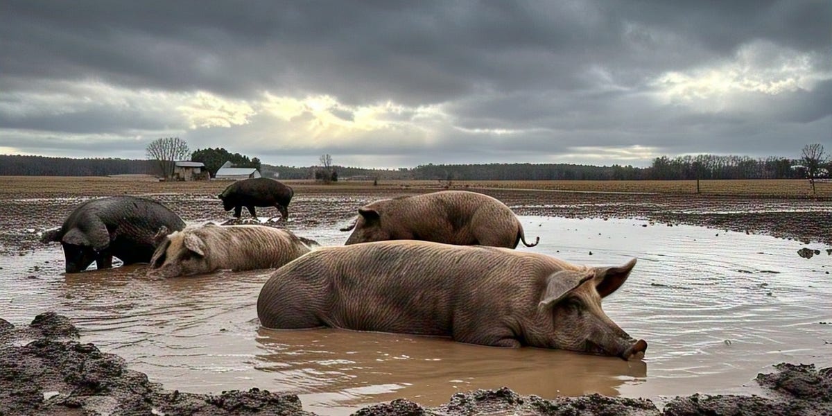 Pigs Get The Slop - by M. Dread - Day Of The Dread