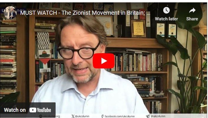 The Zionist Movement in Britain: David Miller and Vanessa Beeley