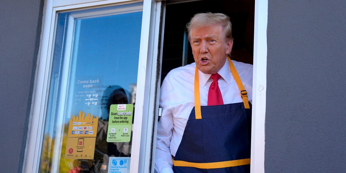 Donald Trump Resigns from McDonald's Donald Trump Resigns from McDonald's