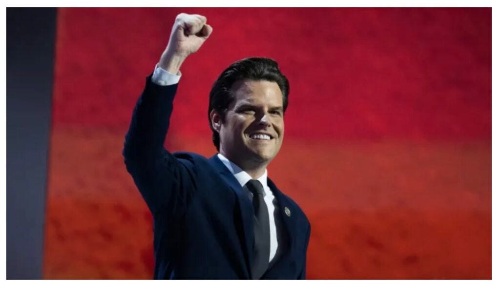 Scott Ritter on why Matt Gaetz matters - by Robin Westenra