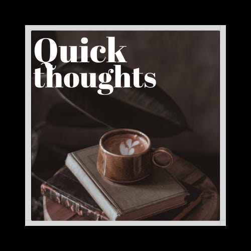 Three Ideas to ponder on - by Xergius Nathan