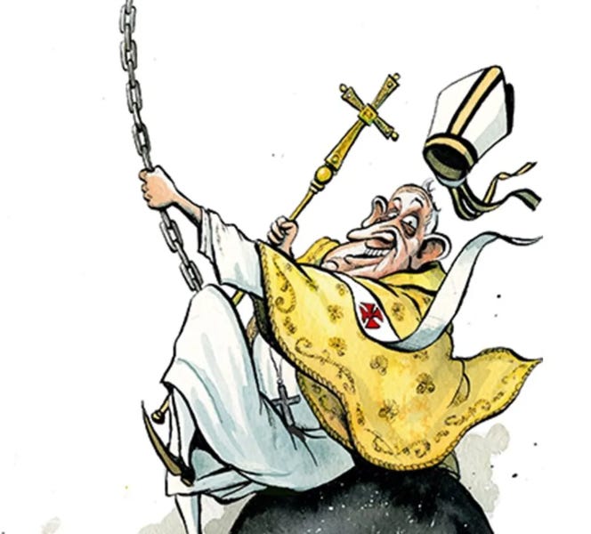 Too much 'air of faggotry' in the Catholic priesthood