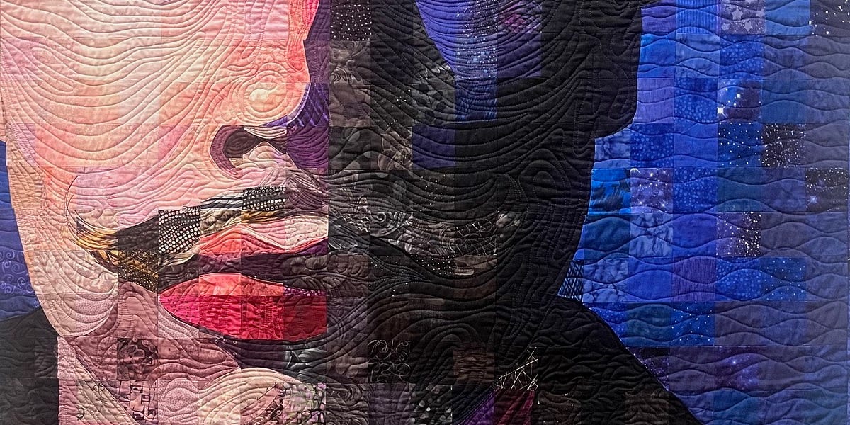 Quilted Faces (People, Horses, Dogs, Yaks)