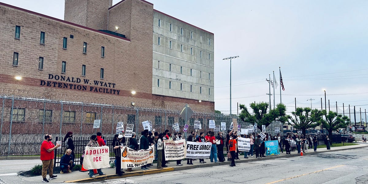 Protest at the Wyatt: As ICE deportations intensify, so does community ...