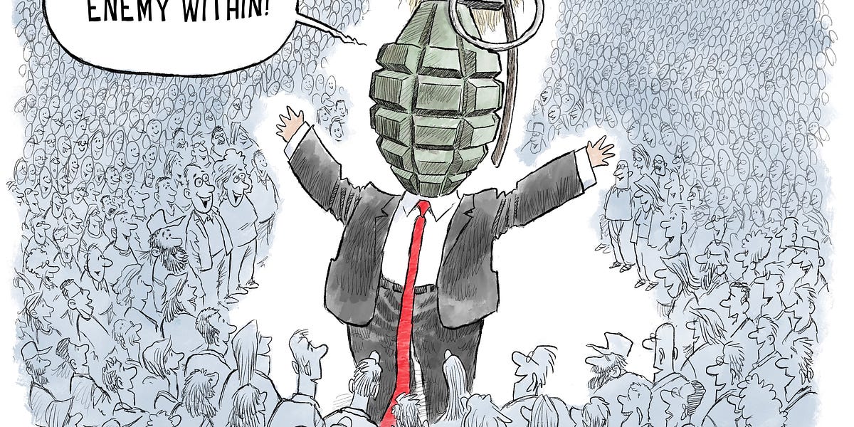 Best Cartoons from 2024 - by Nick Anderson - Pen Strokes