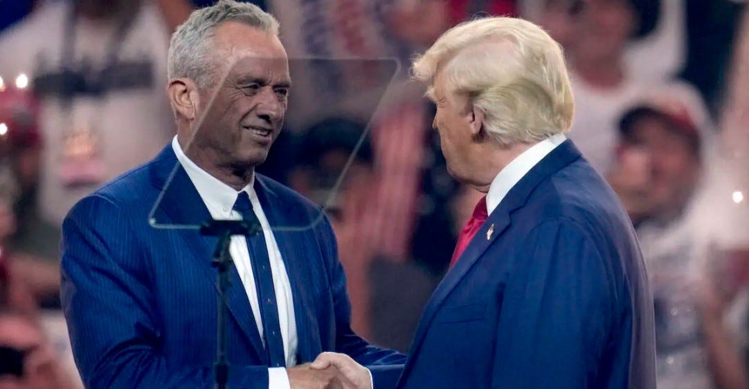 Attacks on Trump and RFK, Jr.--The Invisible Hand Becomes Visible