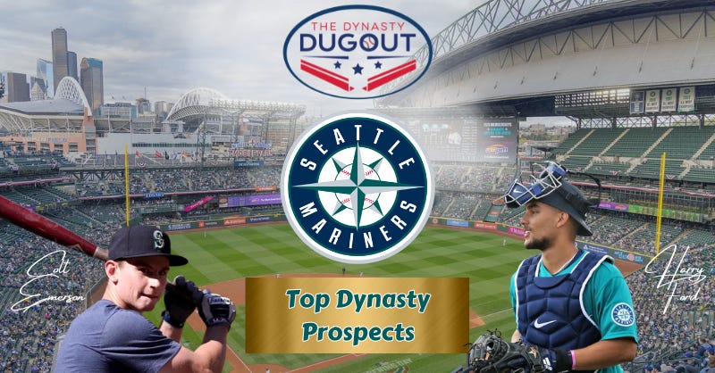 Seattle Mariners Top Prospects 2024 - by Chris Clegg