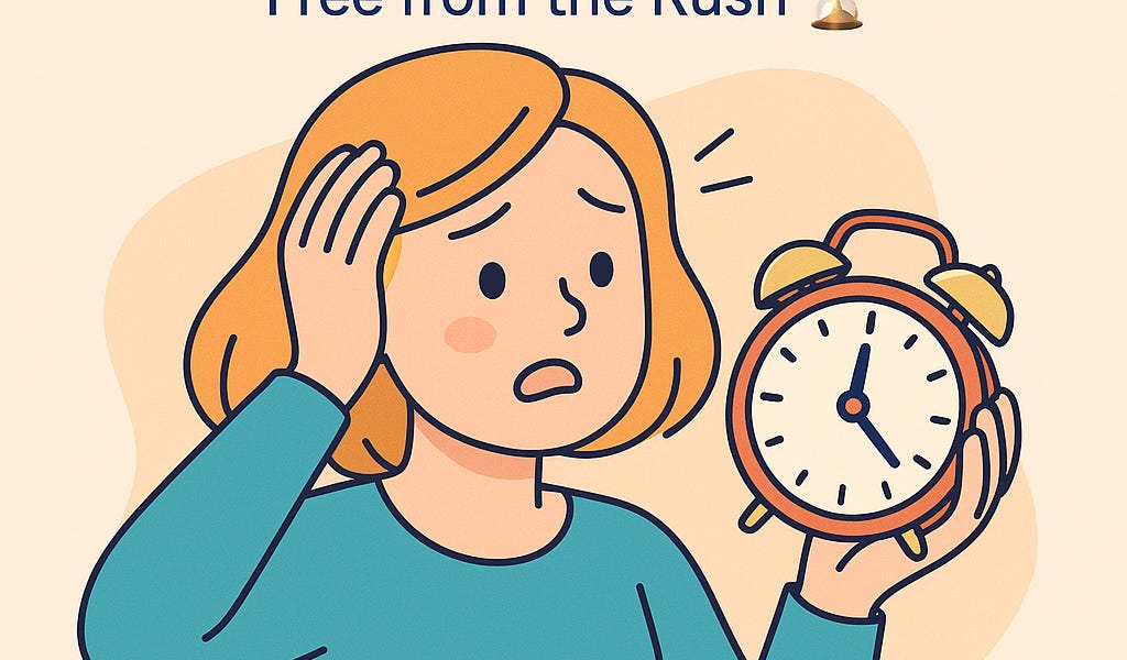 🕒 ADHD & Always Being Late: Why It Happens and How to Break Free from the Rush ⏳