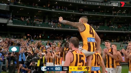 Comments - One in a row, three times - Hawks Insiders