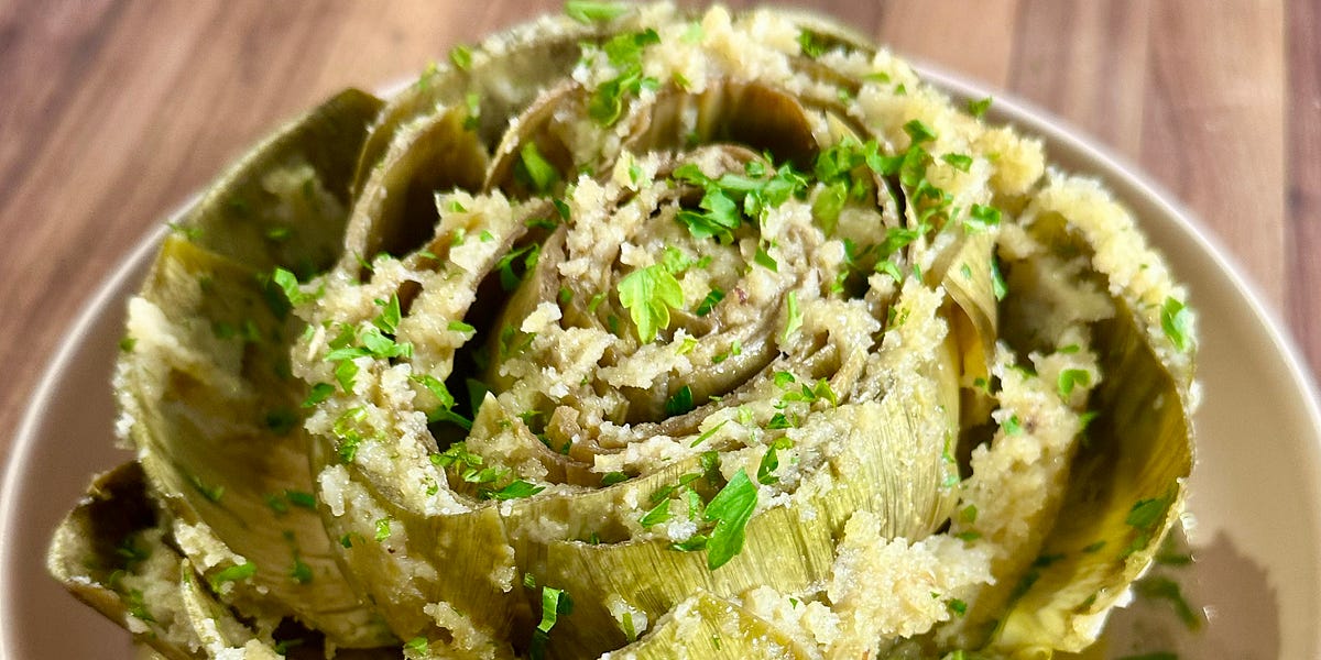 how to cook artichokes sicilian style