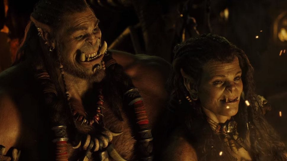 Warcraft, "Good" Orcs, and the Real Monsters.