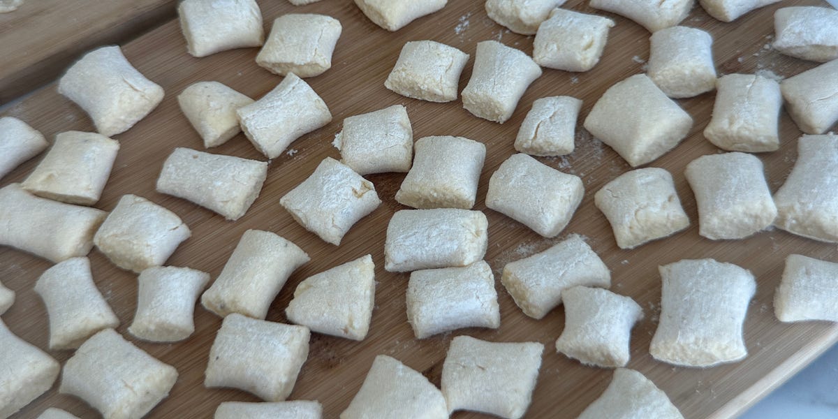 Ricotta Gnocchi - by Ali Lizzi - Ali’s Substack