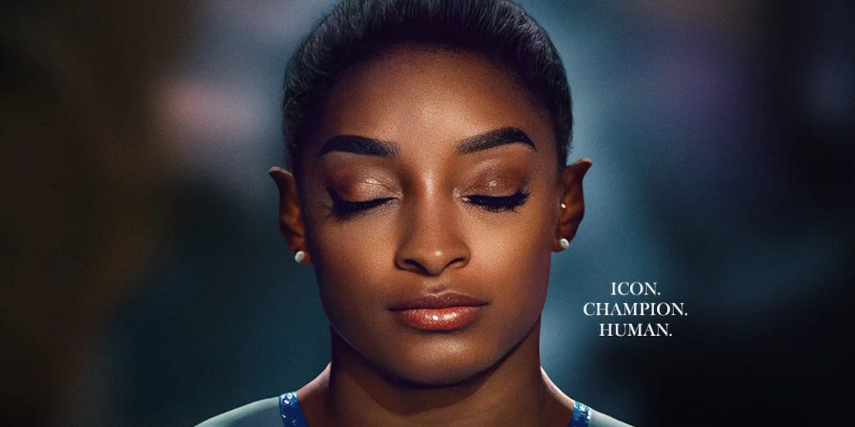 "Simone Biles Rising" raises the bar for sports documentaries.