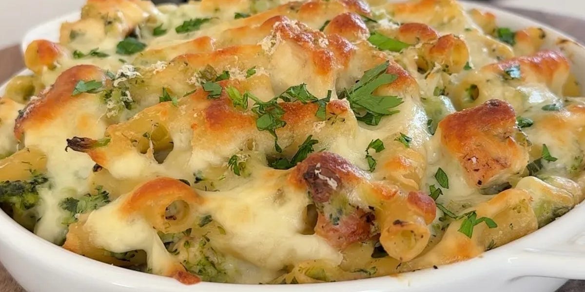 how to make chicken ziti and broccoli