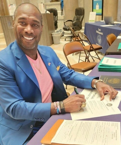 Wes Booker, member of the 1991 national championship UCA football team ...