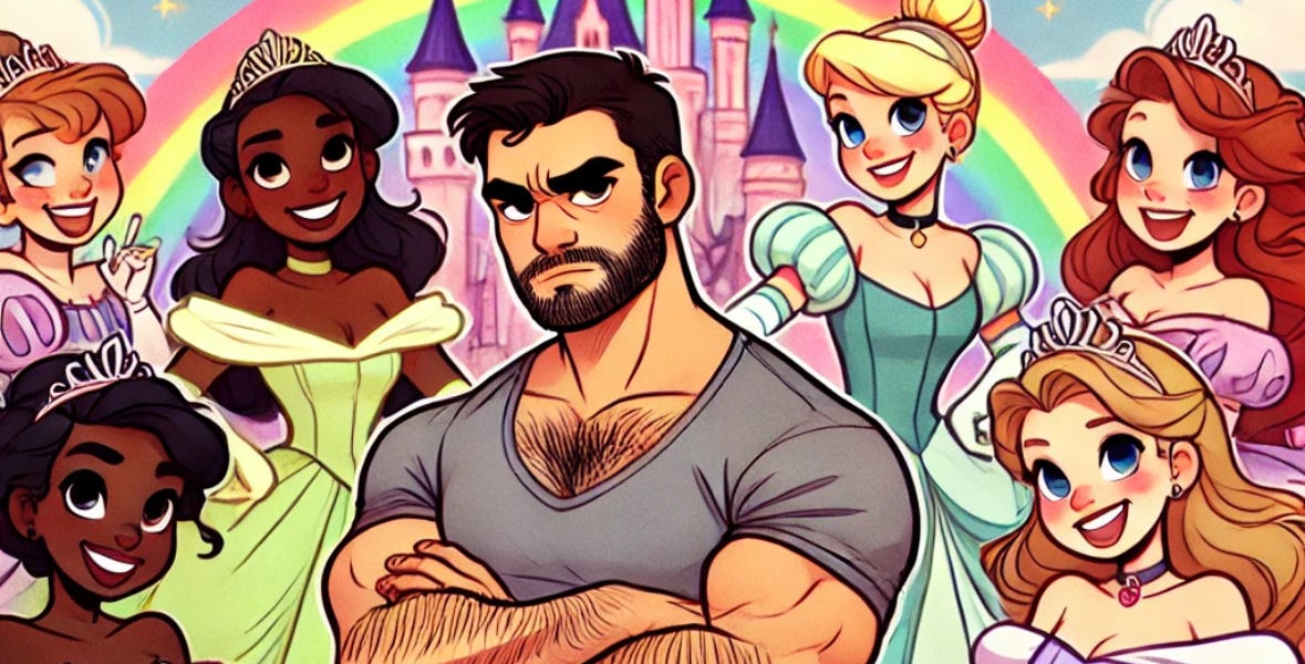 Manly Men Must Defend America from Princess Movies