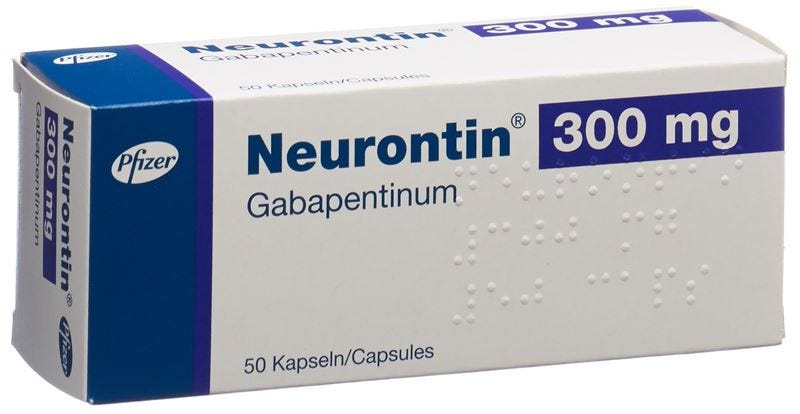 Gabapentinoids, yet another dirty secret
