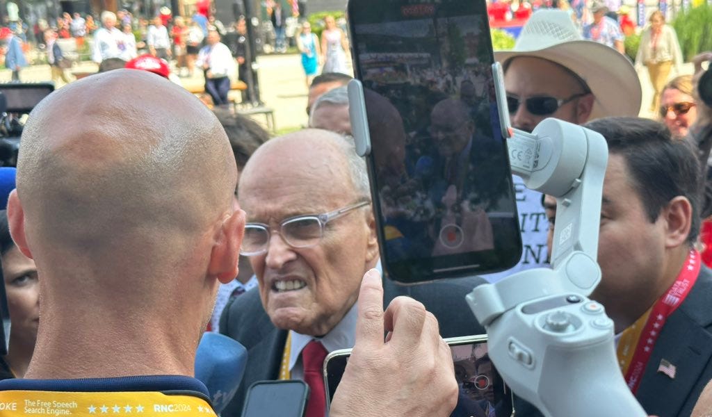 Little Miss Sunshine Rudy Giuliani Cruelly Attacked On RNC Floor, By ...