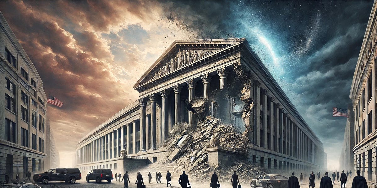 The internal collapse of perceived authority