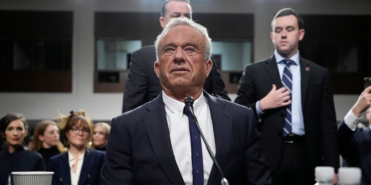 The confirmation hearings for RFK's position as Trump's Health ...