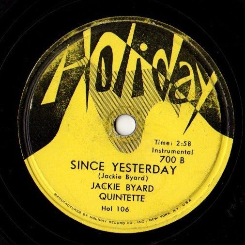 The Jaki Byard 78 RPM Mystery Record - by Joseph W. Washek