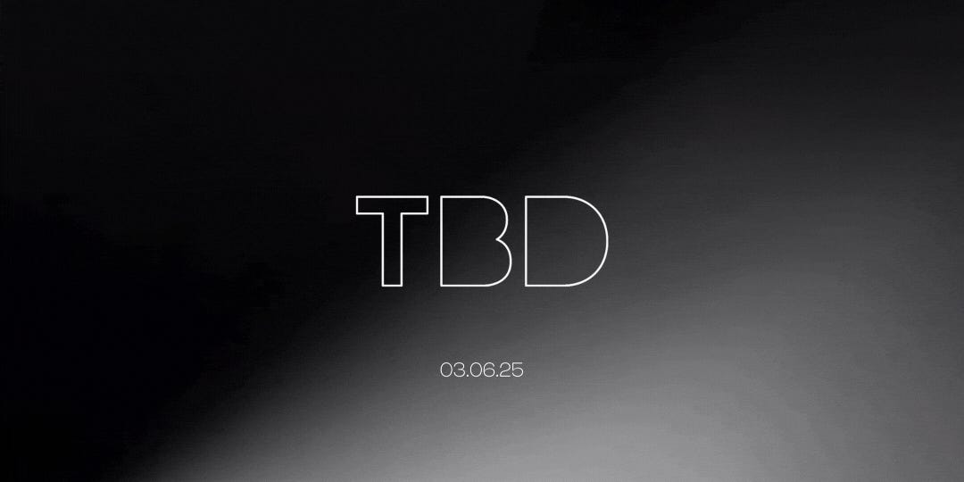 TBD Conference 2025 - ACTION REQUIRED - by Paul Armstrong