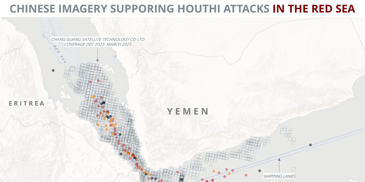 Chinese Satellites and Arms Support the Houthis and target American and ...