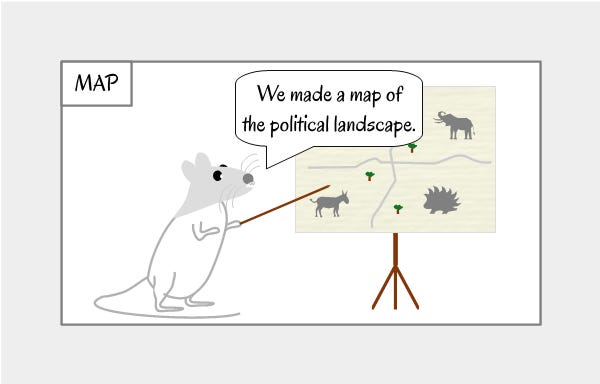 Map - Rat Says