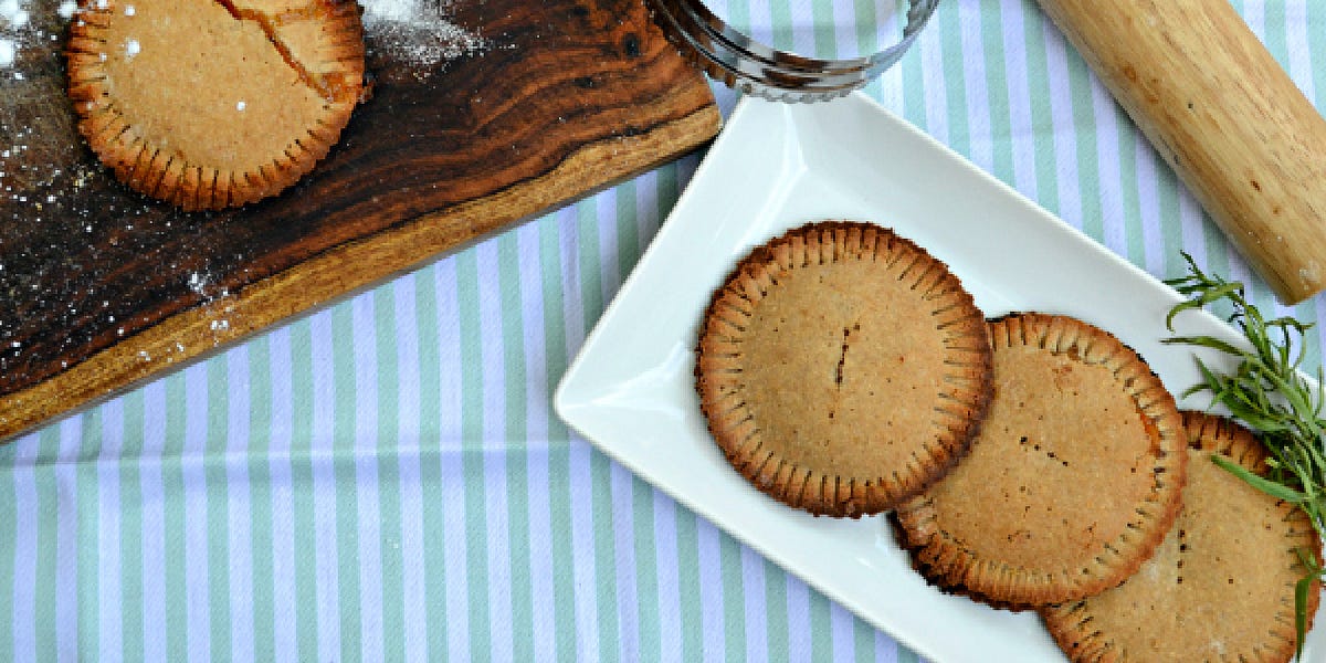 Apricot Tarragon Hand Pies - by Angie Alt