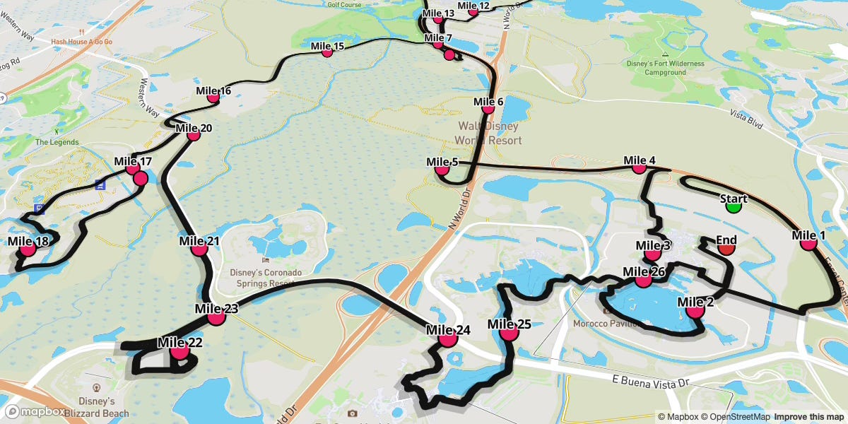 The 2025 Walt Disney World Marathon Course Guide