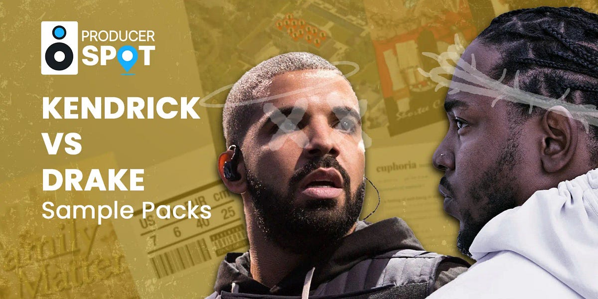 Drake vs Kendrick Lamar: Beef, Sample Packs, MIDI Loops, and VST Plugins
