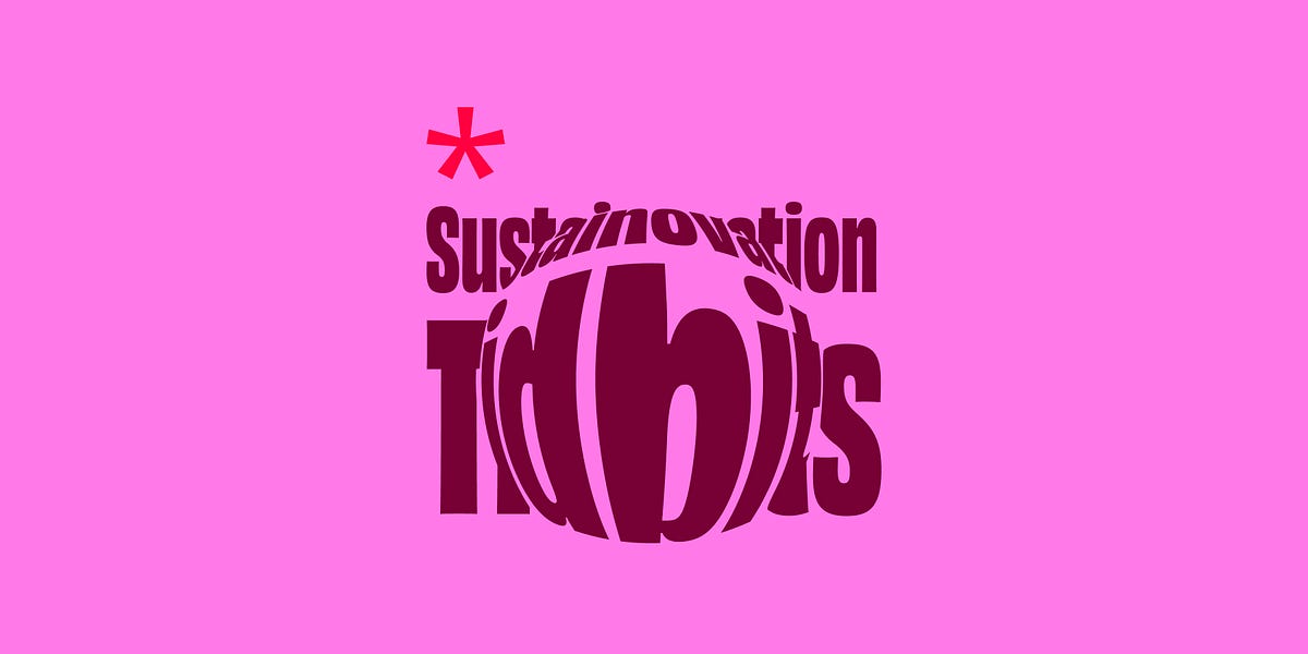 Issue No.038 - by Timo Wagner - Sustainovation Tidbits