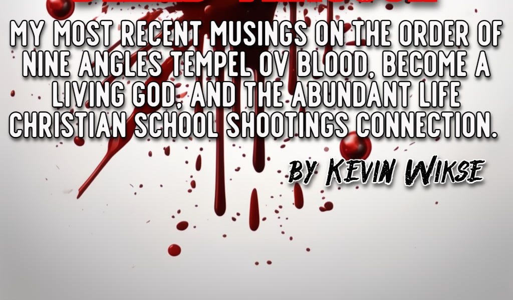 Blood Splatter & Bleed Through - by Kevin Wikse