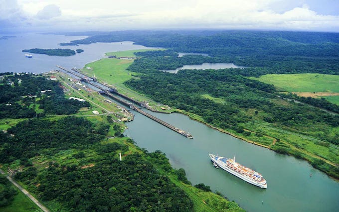 The new Panama canal - but not in Panama