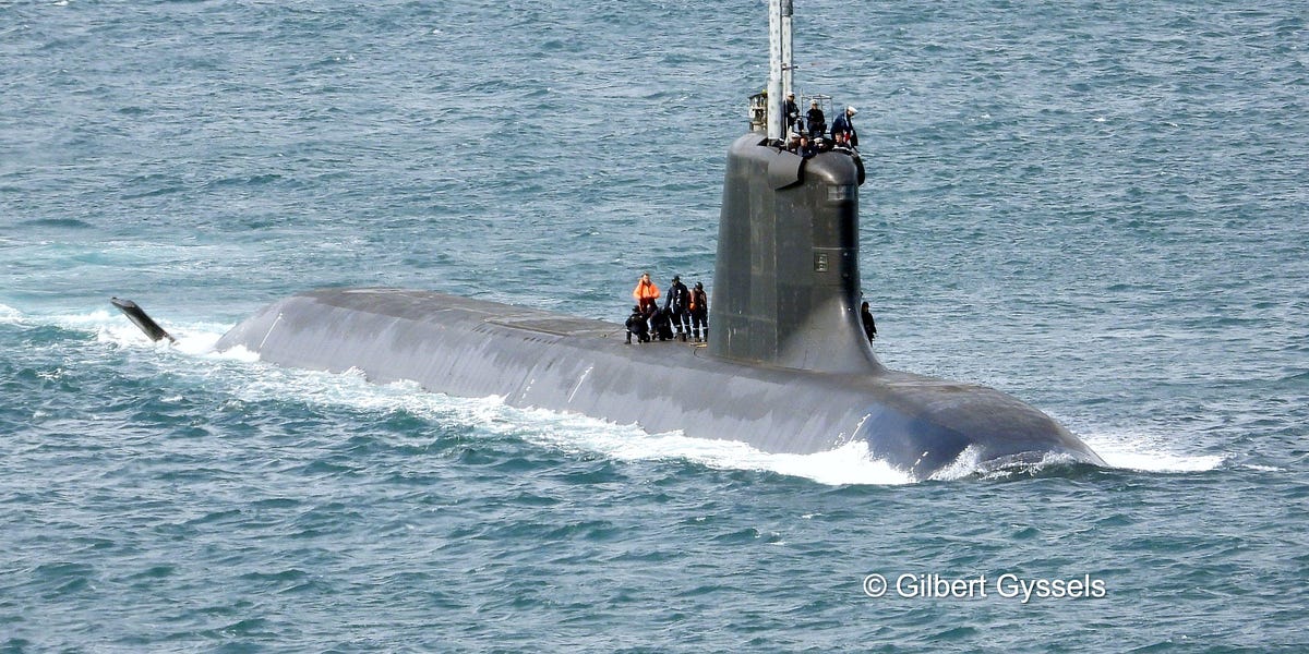 French Nuclear War Submarine In Halifax - by Cole Bennett