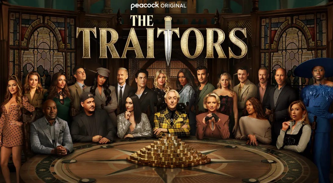 We're Baaack Traitors! - by Caroline Nash